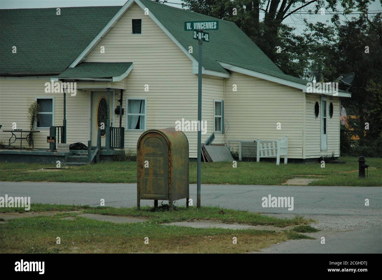 Post office relay box Stock Photo - Alamy