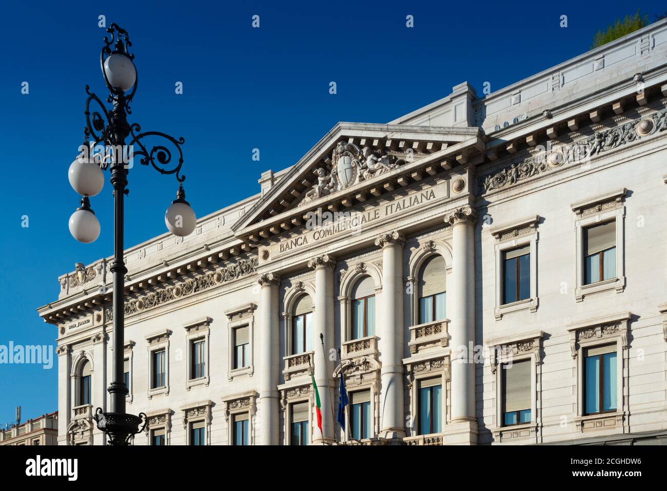 Palace of the banca commerciale italiana hi-res stock photography and ...