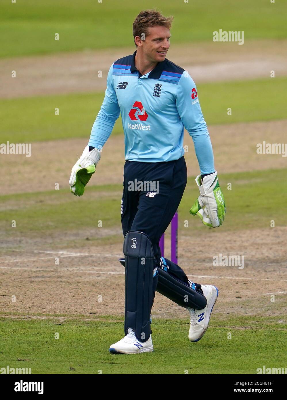 England's Jos Buttler during the first Royal London ODI match at ...