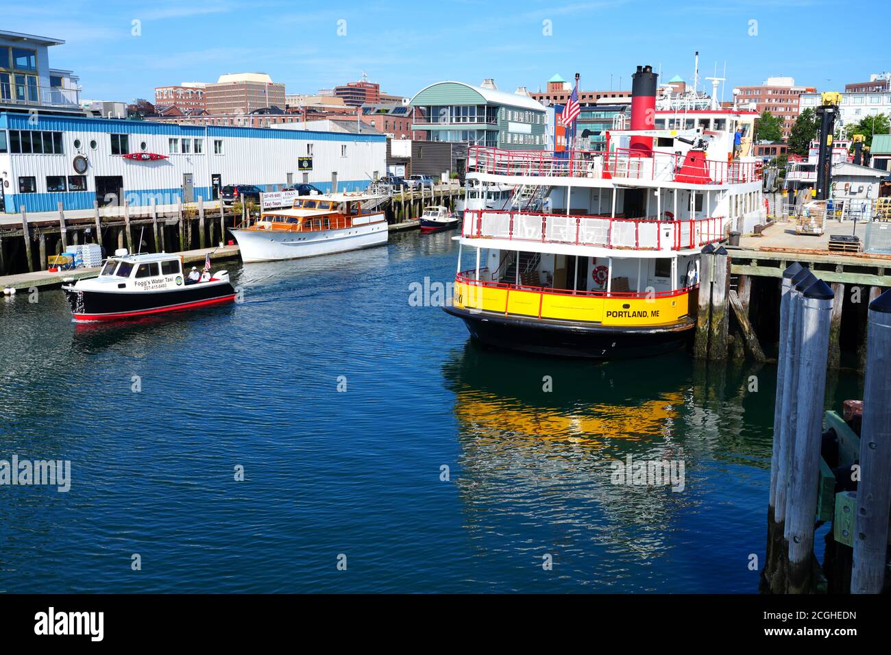 Casco bay island hi-res stock photography and images - Alamy