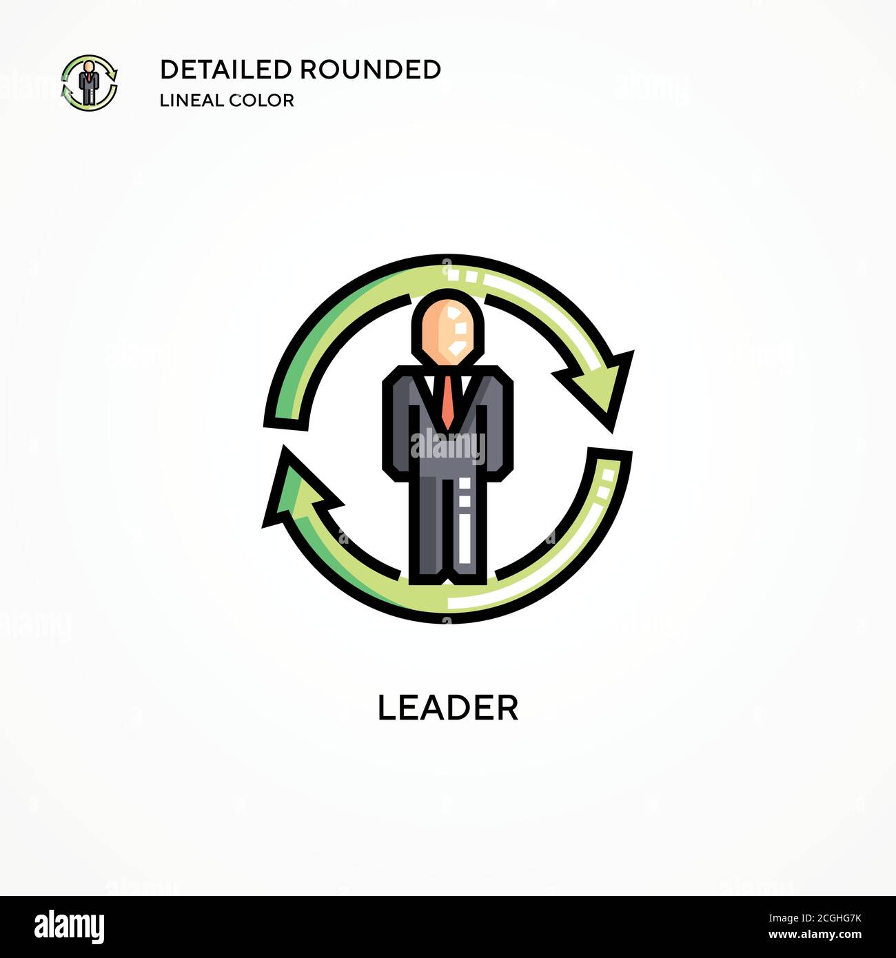 Leader vector icon. Modern vector illustration concepts. Easy to edit ...