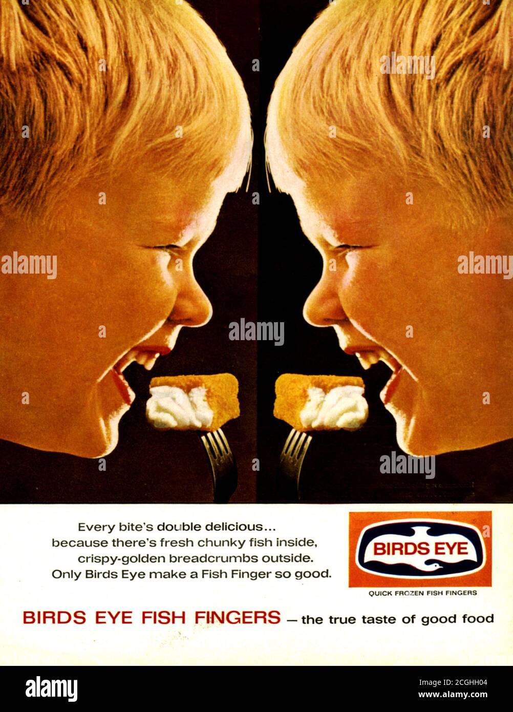 Fish fingers advert hi-res stock photography and images - Alamy