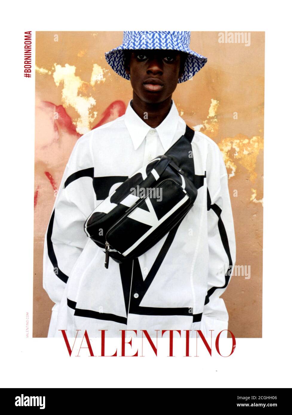 2010s UK Valentino Magazine Advert Stock Photo - Alamy