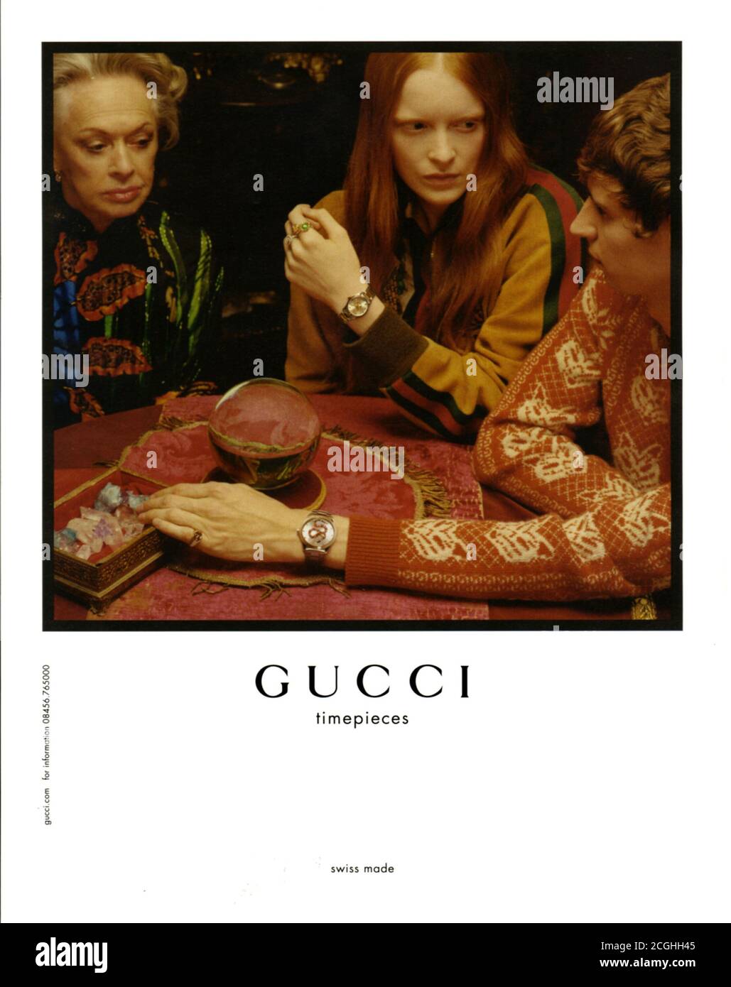 2010s UK Gucci Magazine Advert Stock Photo - Alamy