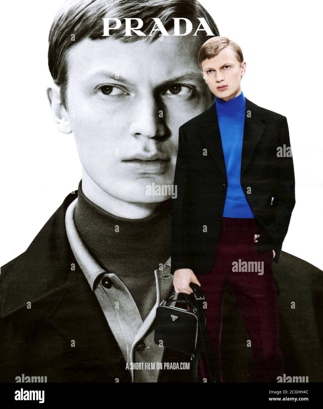 2010s UK Prada Magazine Advert Stock Photo - Alamy