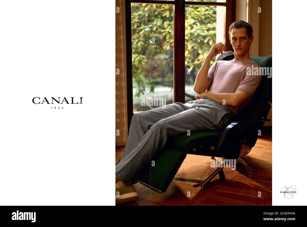 2010s UK Canali Magazine Advert Stock Photo - Alamy