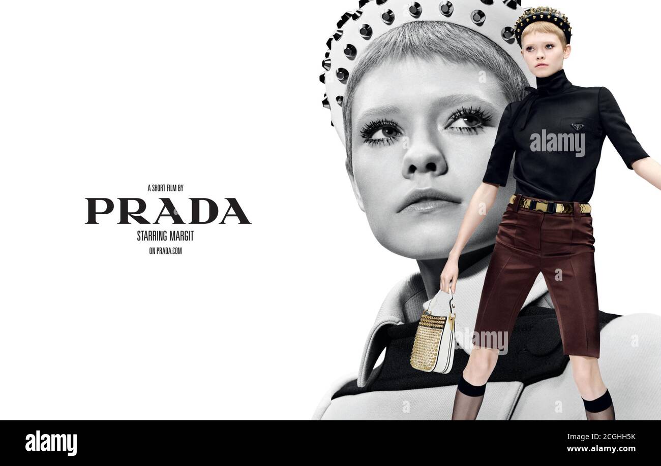 2010s UK Prada Magazine Advert Stock Photo - Alamy