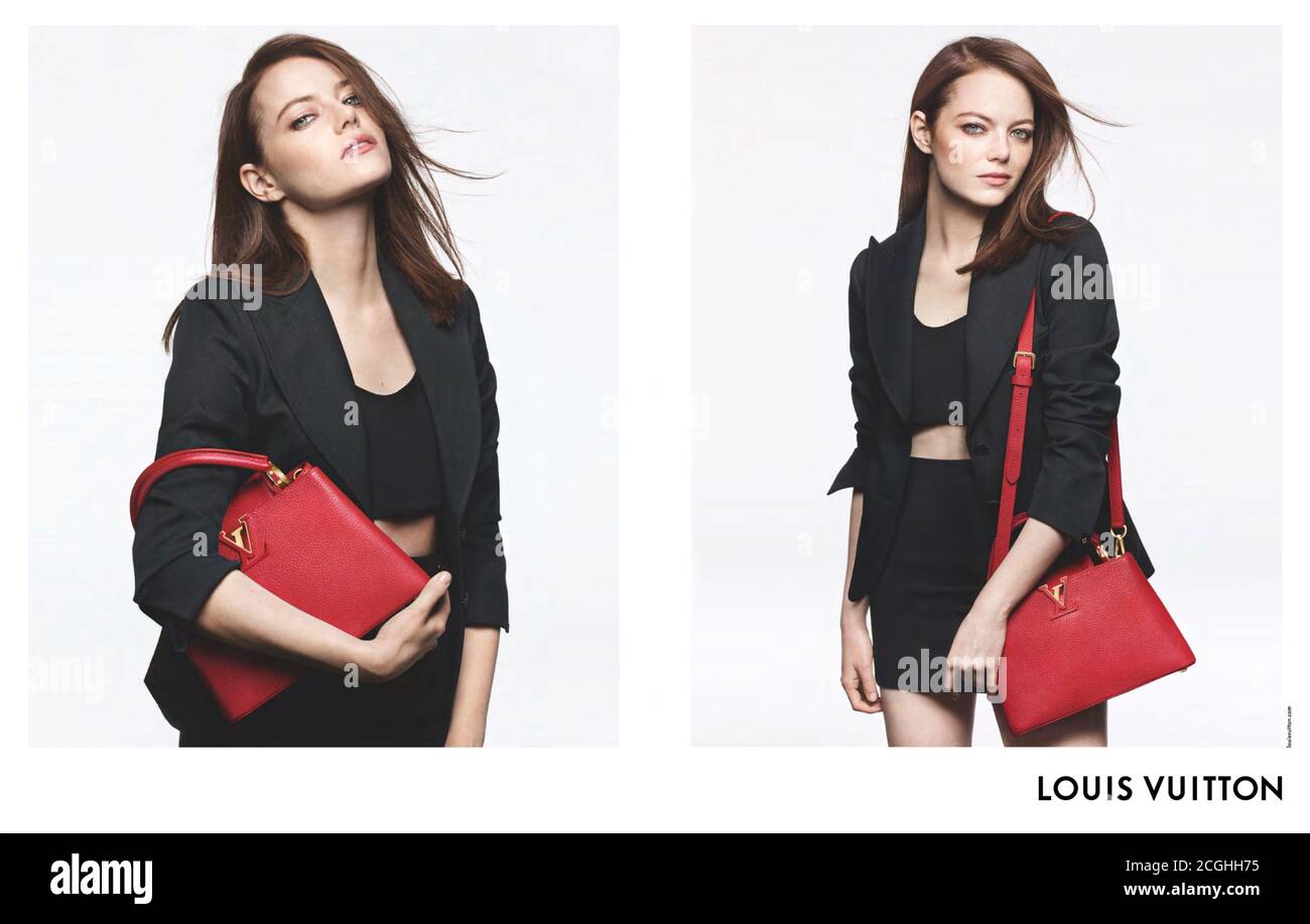 2010s UK Louis Vuitton Magazine Advert Stock Photo - Alamy