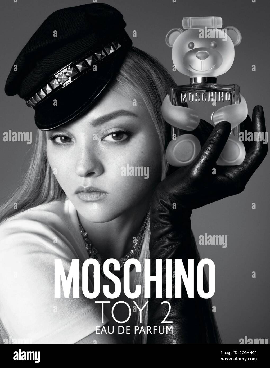 2010s UK Moschino Magazine Advert Stock Photo - Alamy