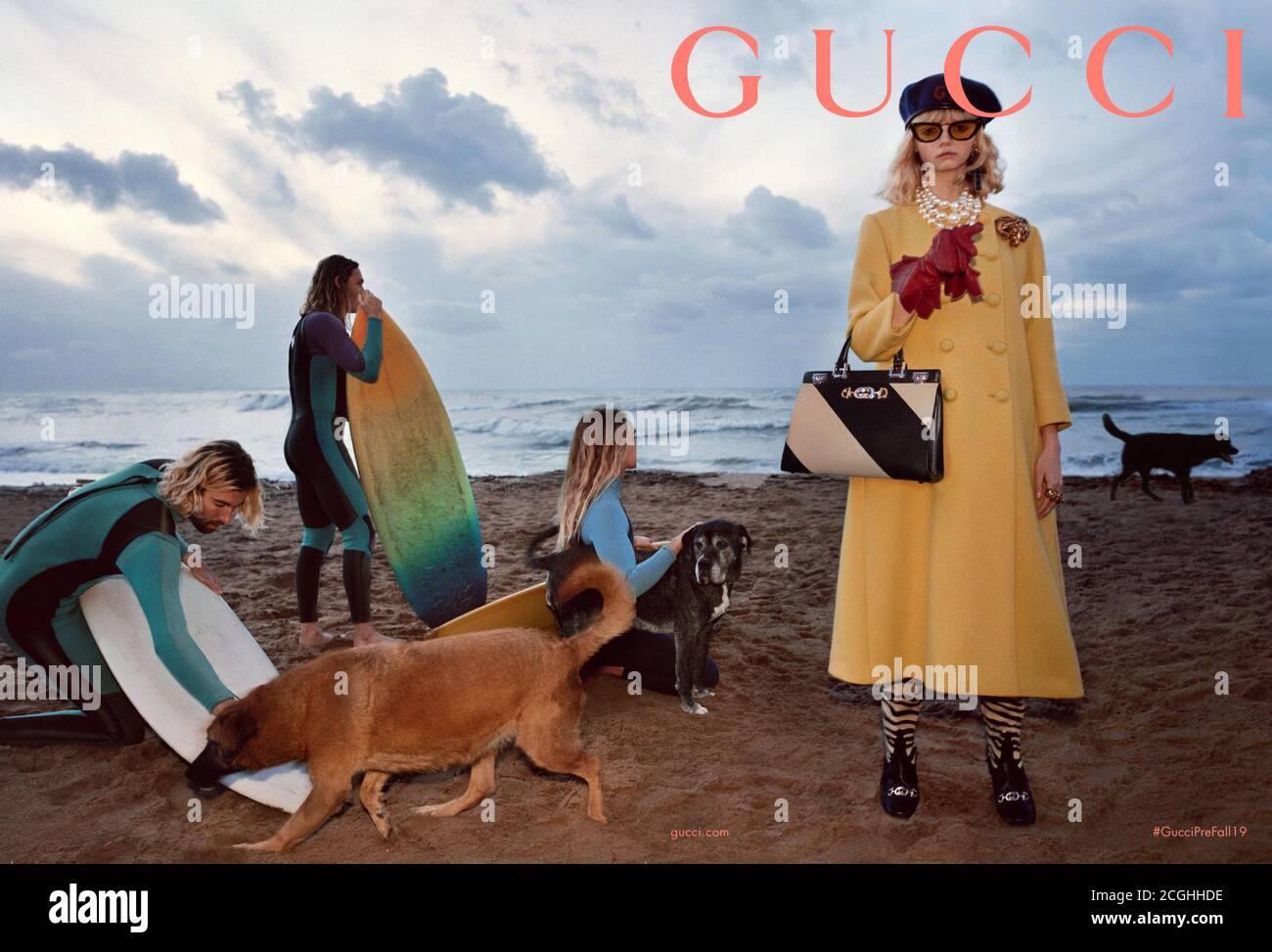 2010s UK Gucci Magazine Advert Stock Photo - Alamy