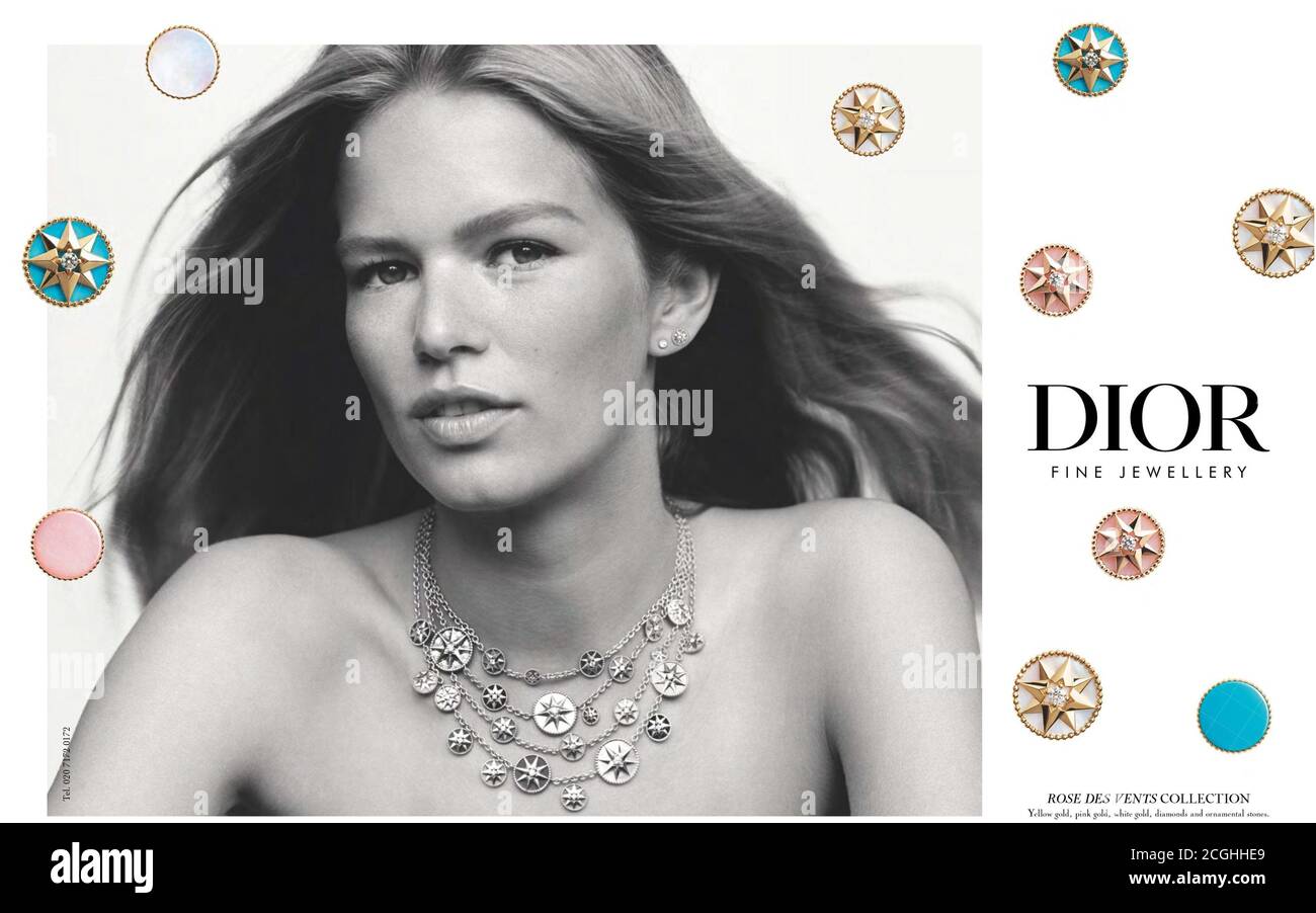 2010s UK Dior Magazine Advert Stock Photo - Alamy