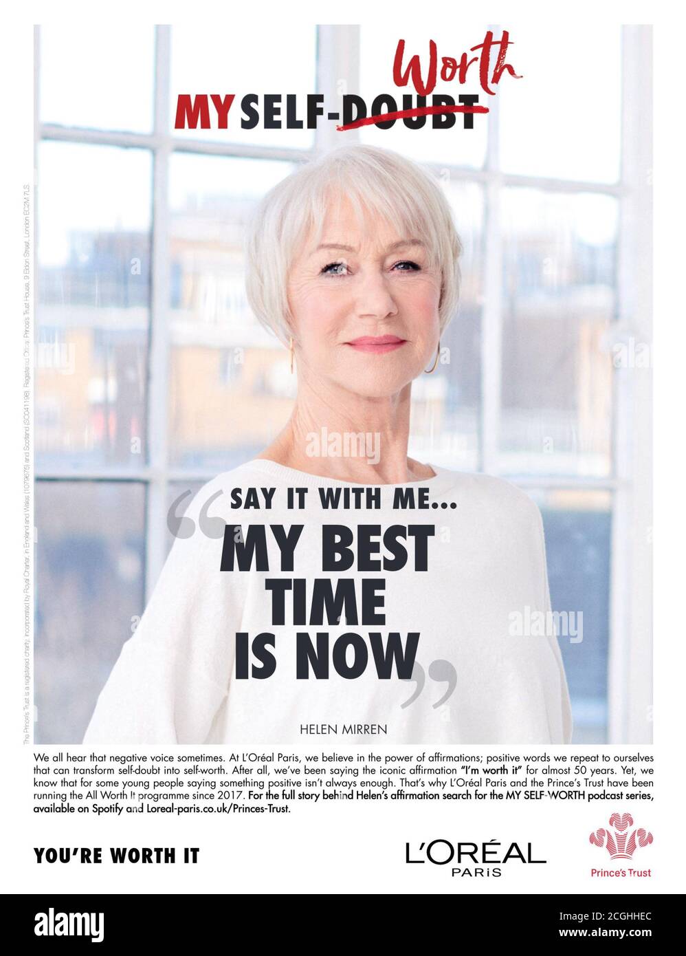 2010s Uk Loreal Magazine Advert High Resolution Stock Photography and ...