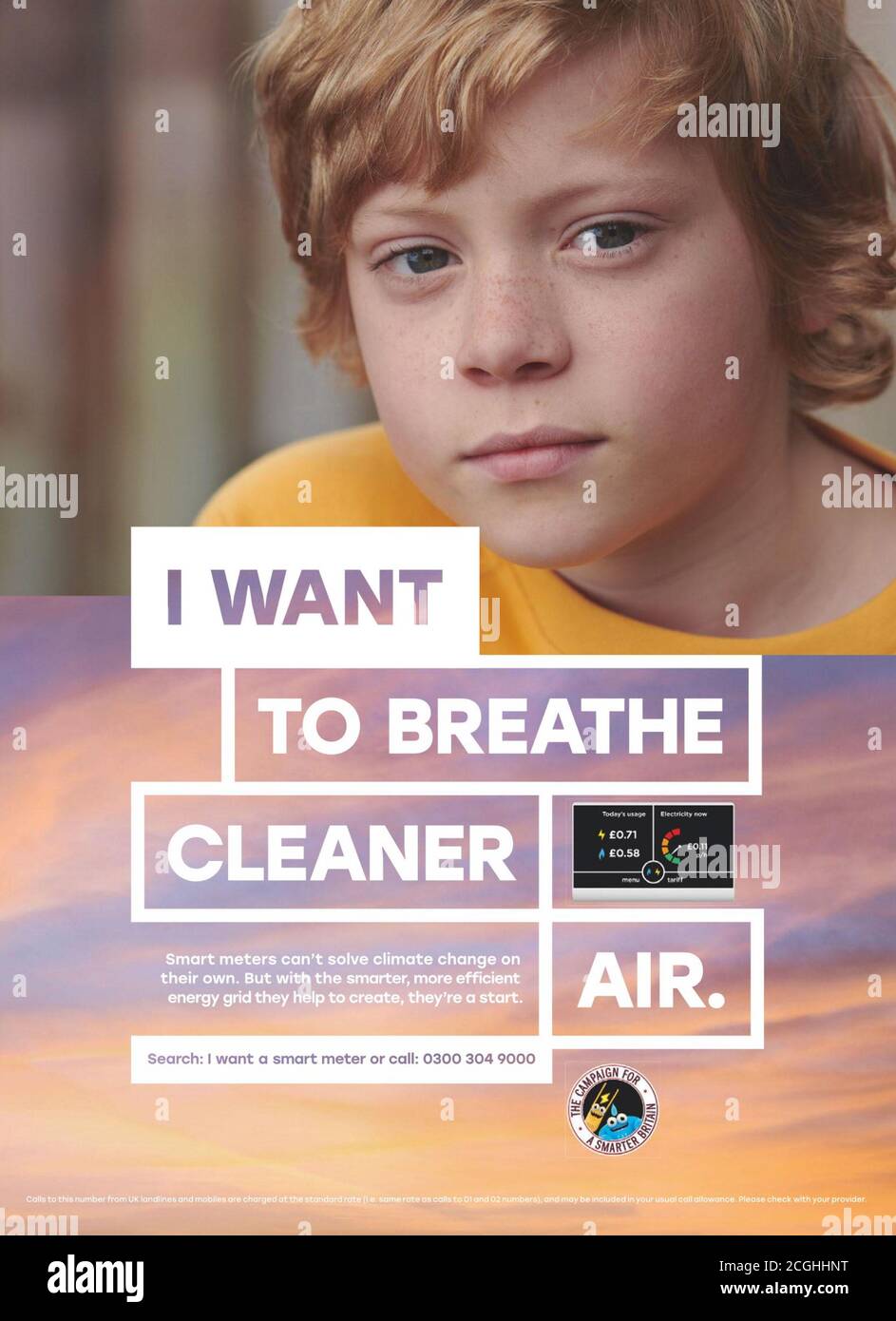 2010s UK Smart meter Magazine Advert Stock Photo - Alamy