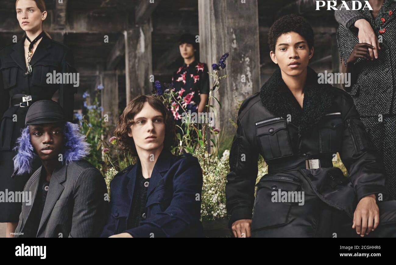 2010s UK Prada Magazine Advert Stock Photo - Alamy