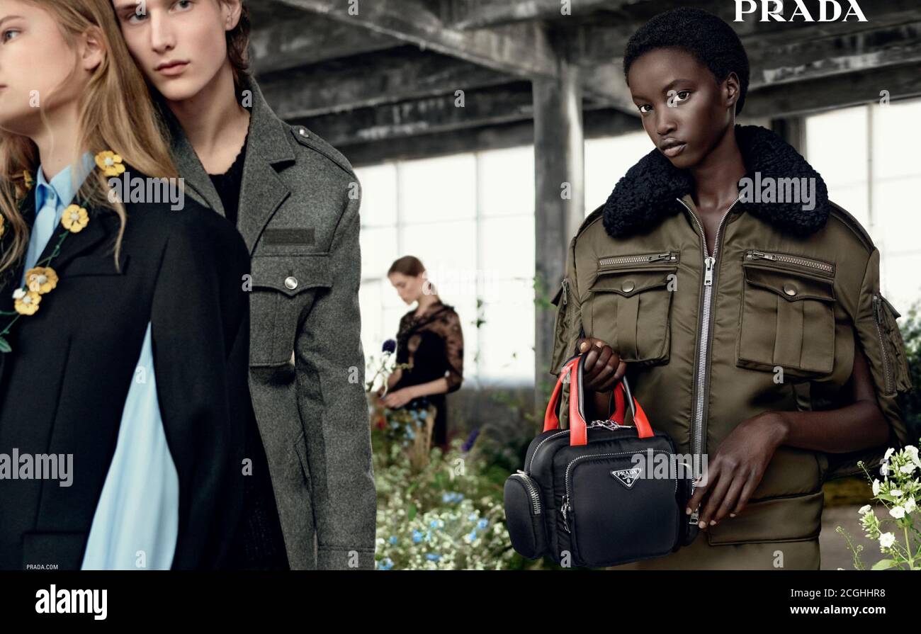 2010s UK Prada Magazine Advert Stock Photo - Alamy