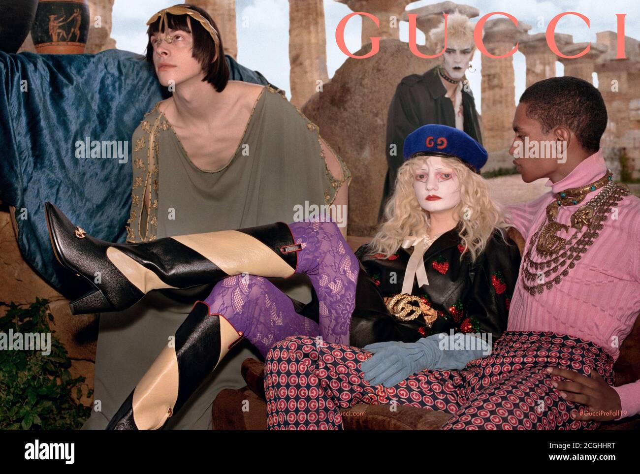 2010s UK Gucci Magazine Advert Stock Photo - Alamy