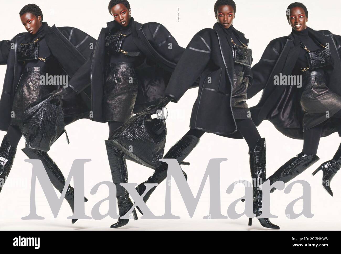 2010s UK Max Mara Magazine Advert Stock Photo - Alamy