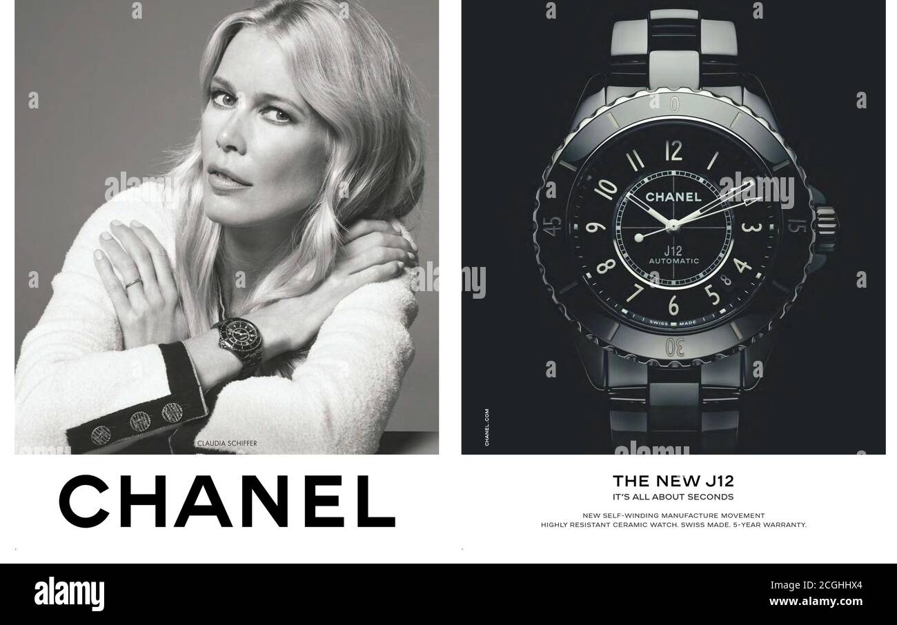 2010s UK Chanel Magazine Advert Stock Photo - Alamy