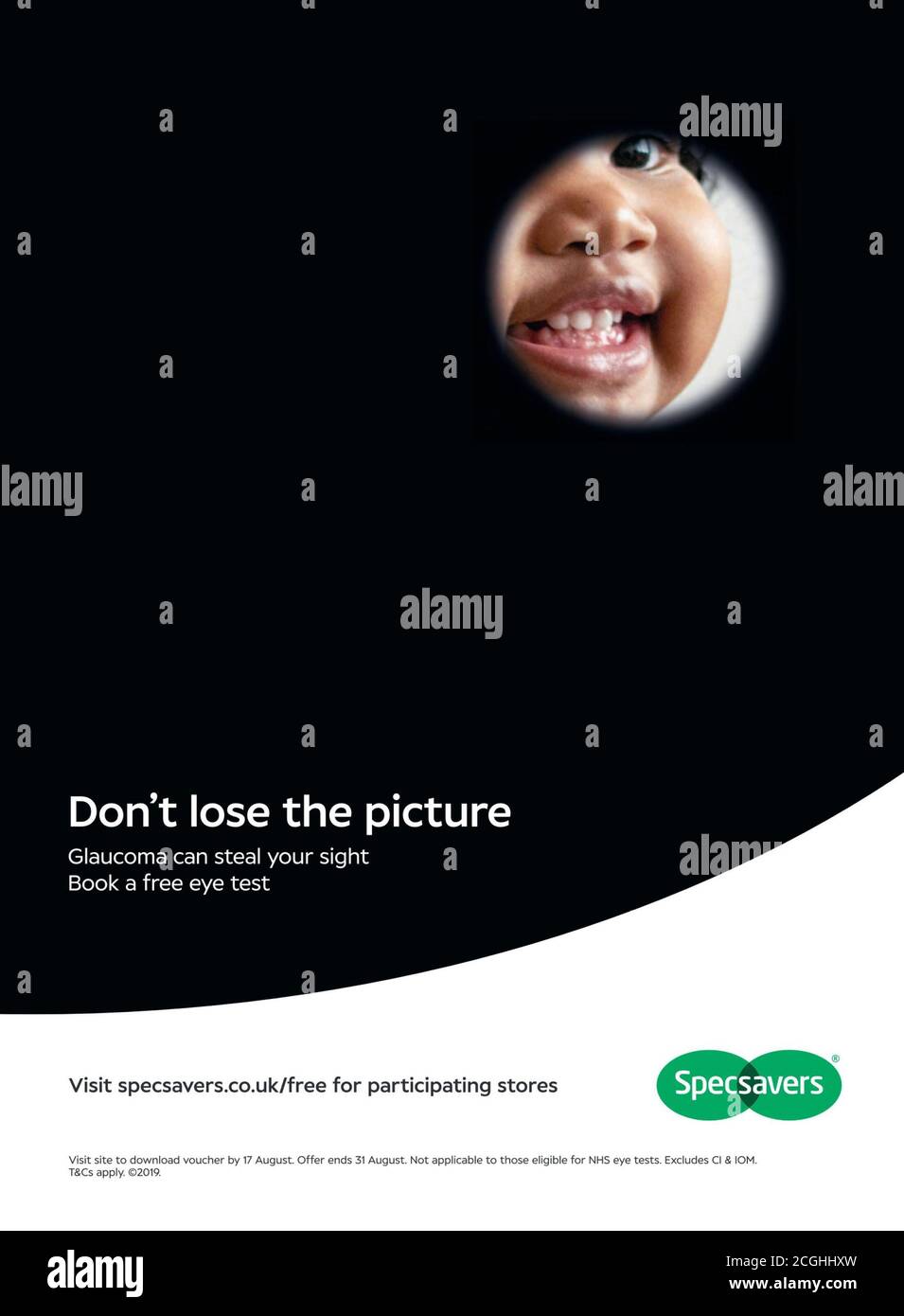 2010s UK Specsavers Magazine Advert Stock Photo - Alamy