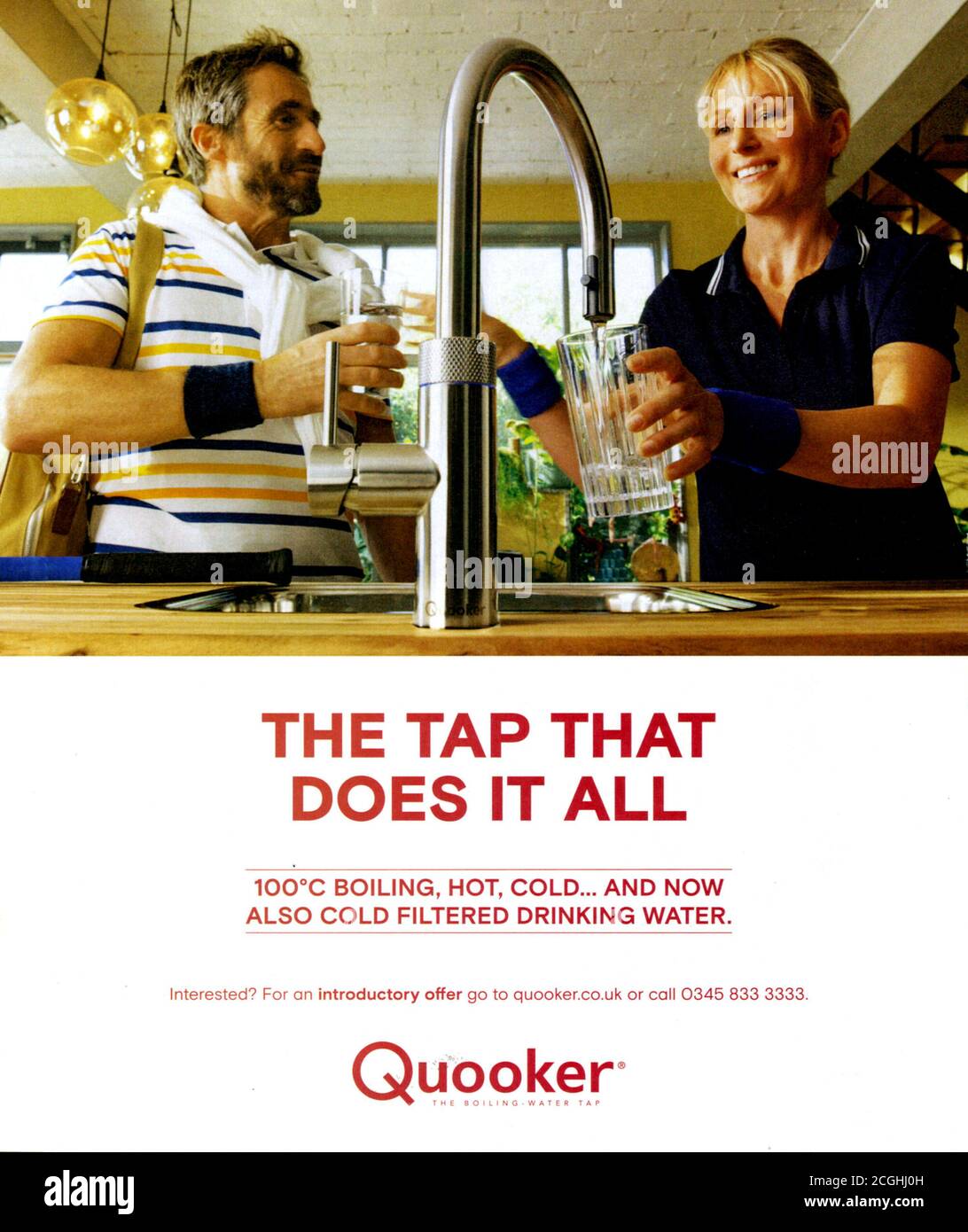 2010s UK Quooker Magazine Advert Stock Photo - Alamy