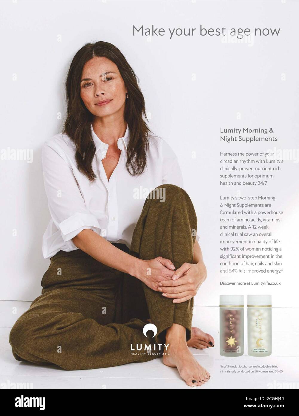 2010s UK Luminity Magazine Advert Stock Photo - Alamy