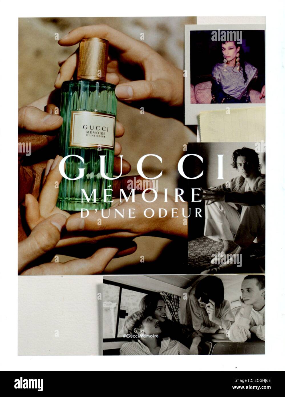 2010s UK Gucci Magazine Advert Stock Photo - Alamy