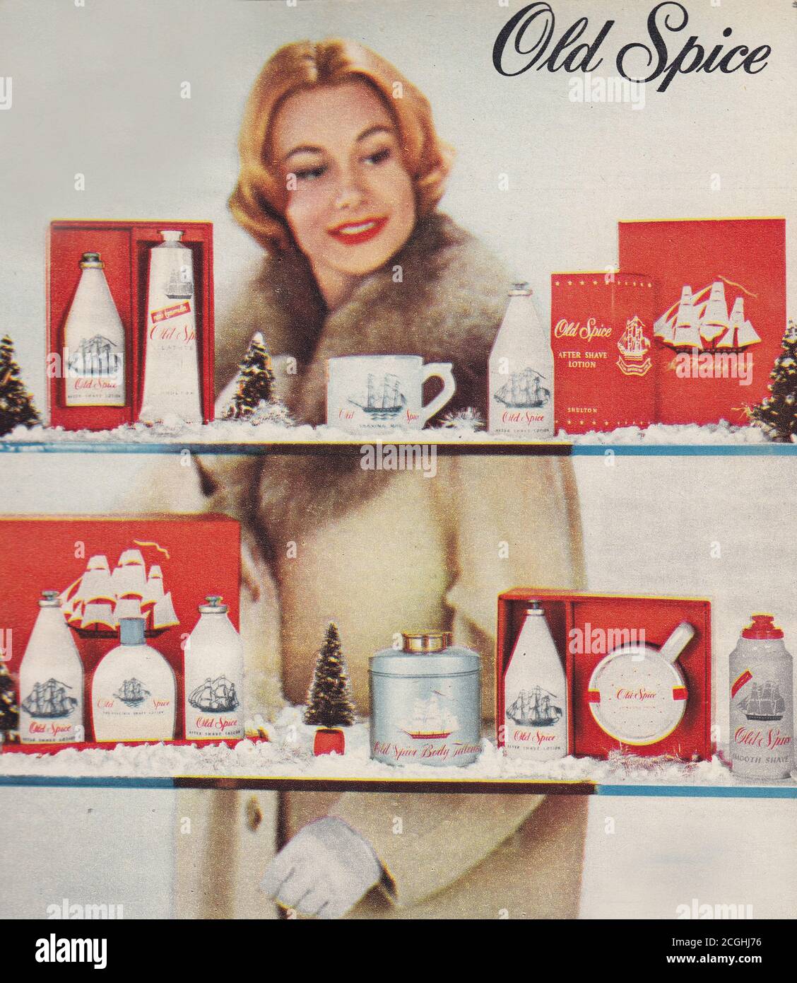 Vintage Old Spice Ads