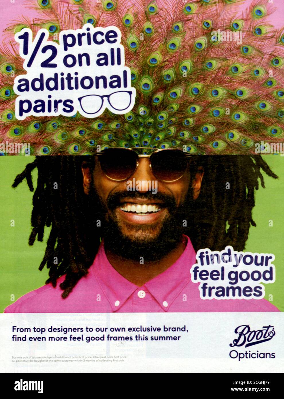 2010s UK Boots Magazine Advert Stock Photo - Alamy