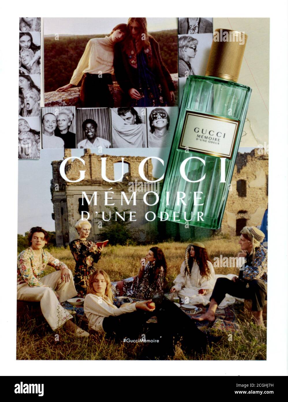 2010s UK Gucci Magazine Advert Stock Photo - Alamy