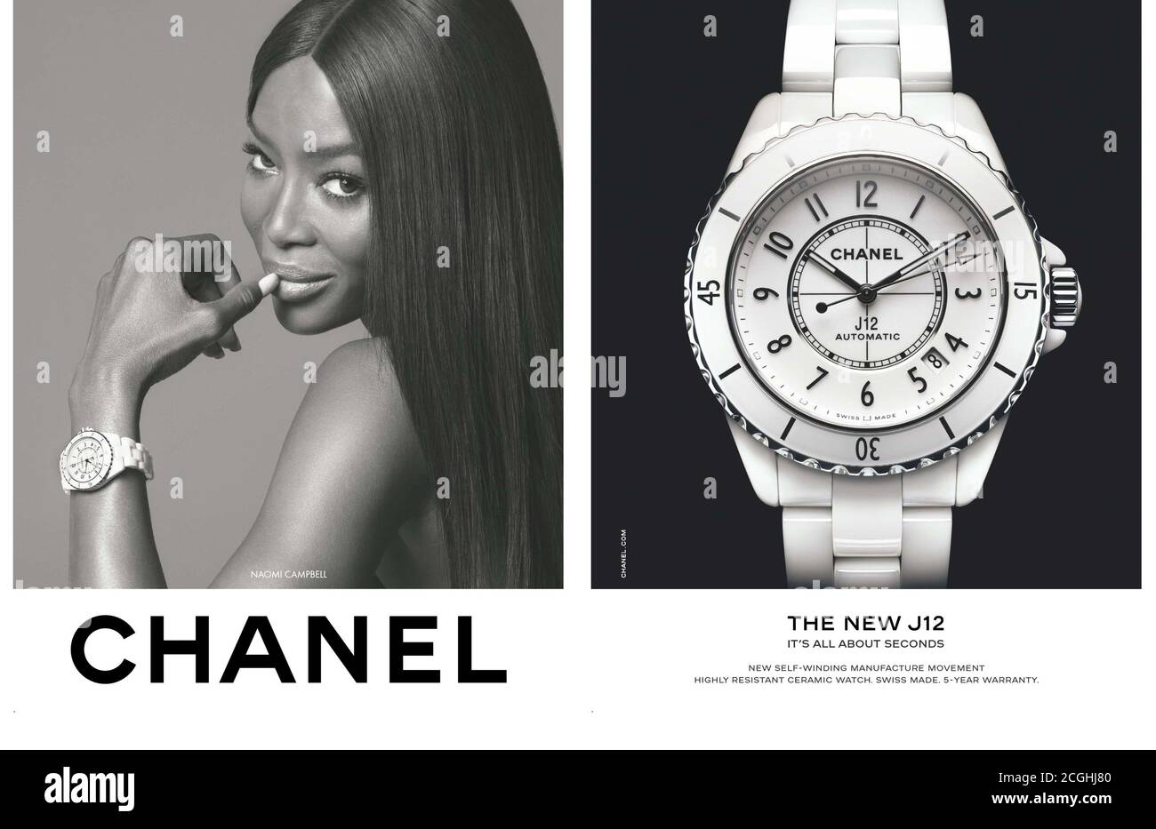 2010s UK Chanel Magazine Advert Stock Photo - Alamy