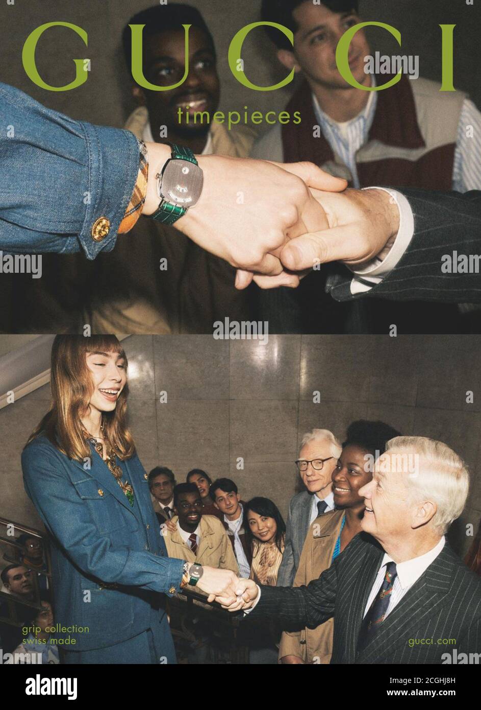 2010s UK Gucci Magazine Advert Stock Photo - Alamy