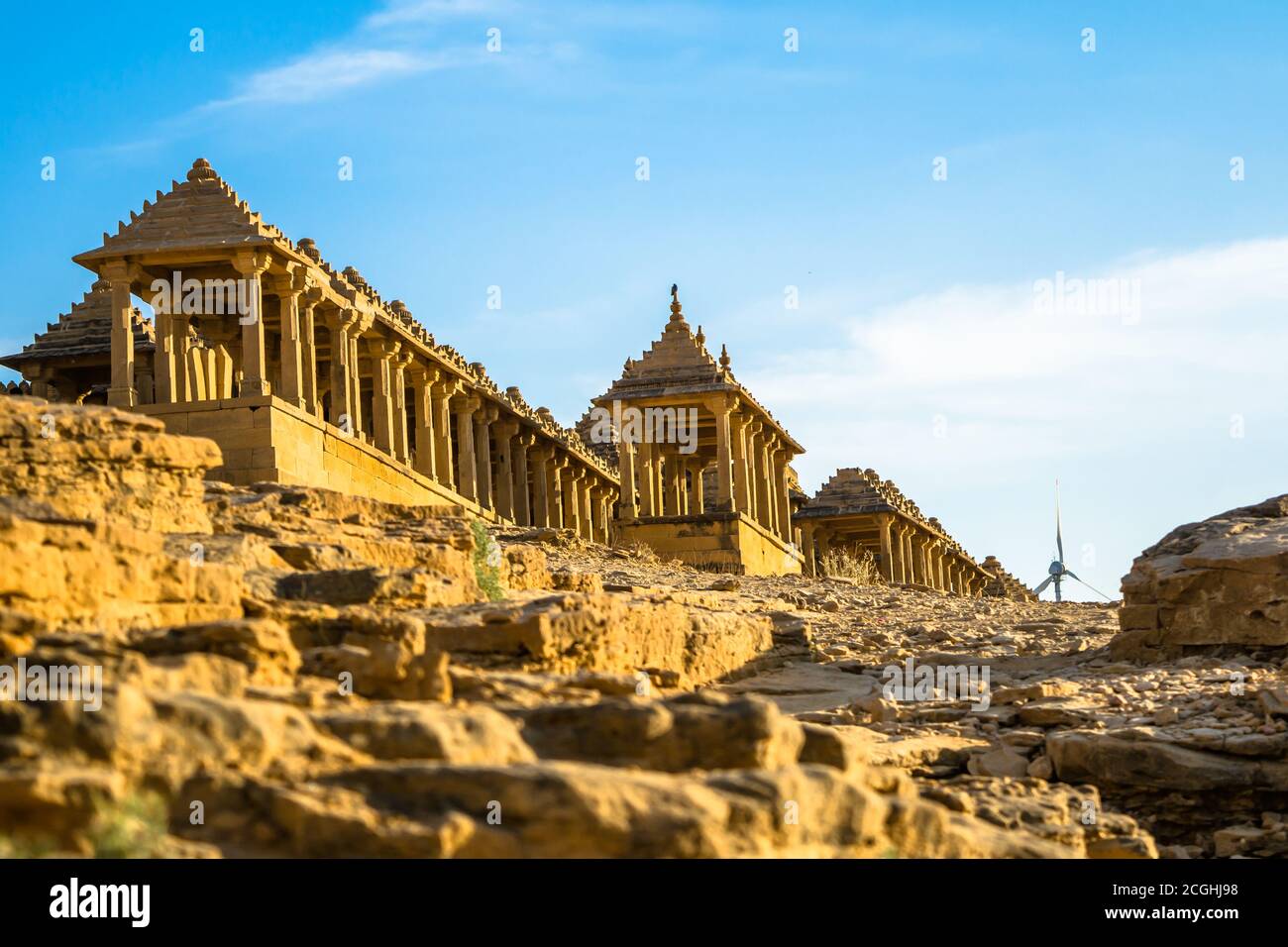Bada bagh bara bagh chhatris hi-res stock photography and images - Alamy