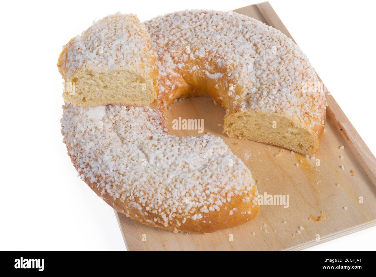 Typical dessert eaten in Spain to celebrate Epiphany cake, king cake ...