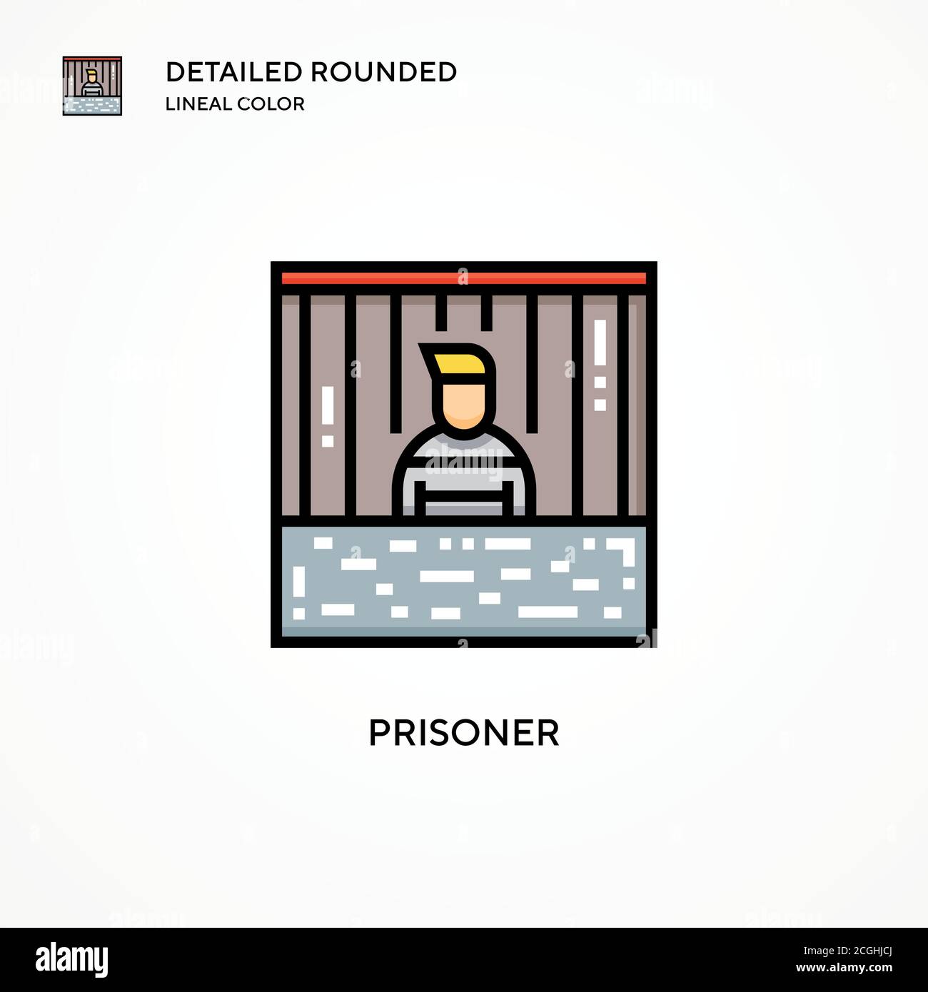 Modern prison interior Cut Out Stock Images & Pictures - Alamy