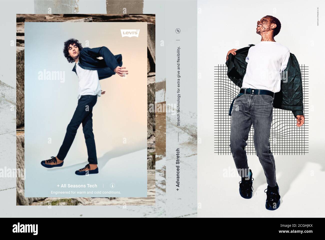 2010s UK Levi's Magazine Advert Stock Photo - Alamy