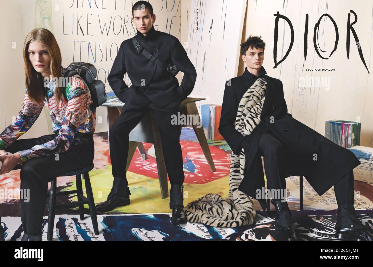 2010s UK Dior Magazine Advert Stock Photo - Alamy