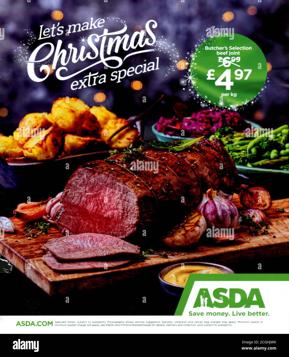 2010s UK Asda Magazine Advert Stock Photo - Alamy