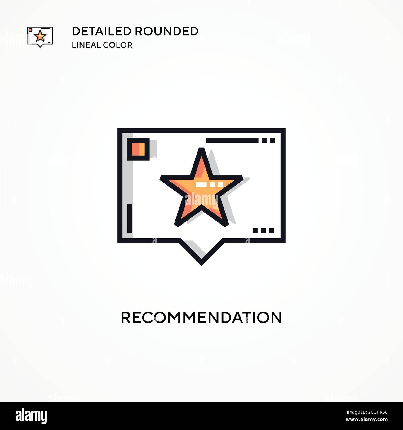 High recommendation icon hi-res stock photography and images - Alamy