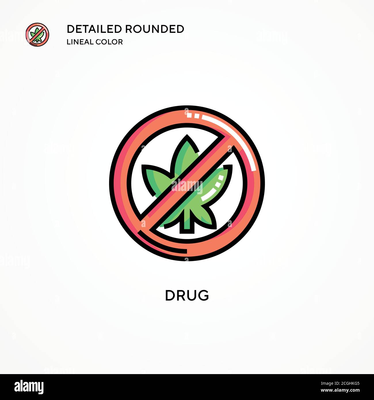 Drug vector icon. Modern vector illustration concepts. Easy to edit and ...