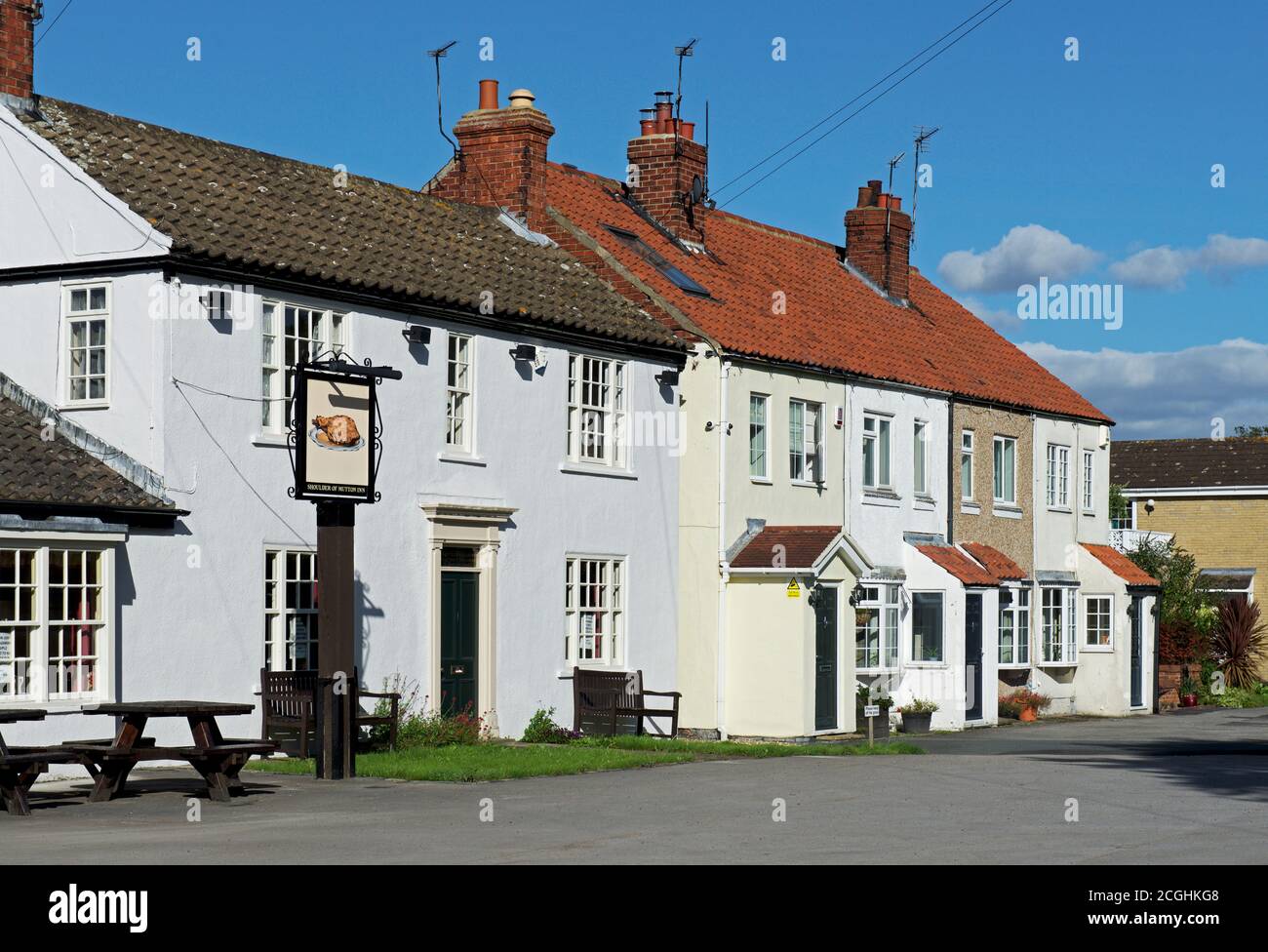 The Shoulder of Mutton pub in the village of Appleton Roebuck, near ...