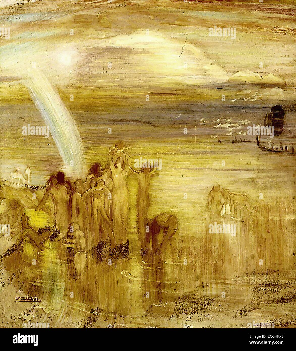 Shackleton William - the Golden Hour - British School - 19th Century ...