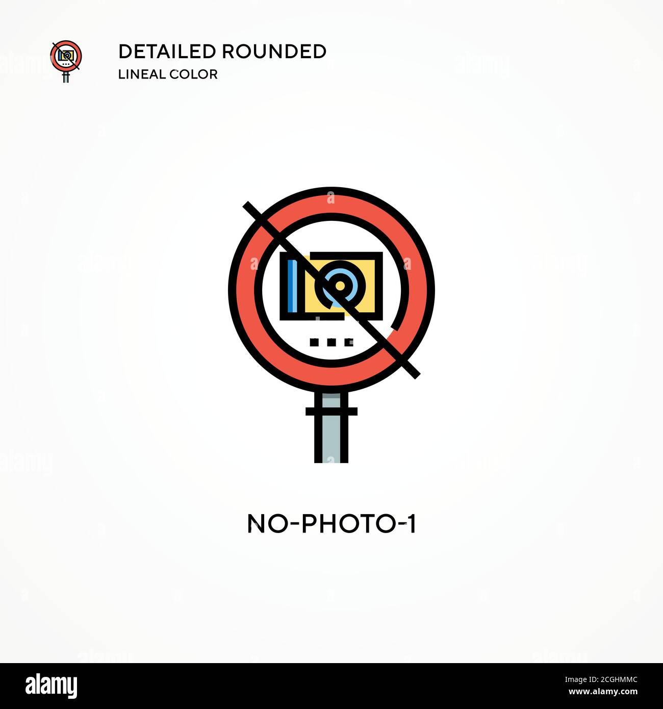 No-photo-1 vector icon. Modern vector illustration concepts. Easy to ...