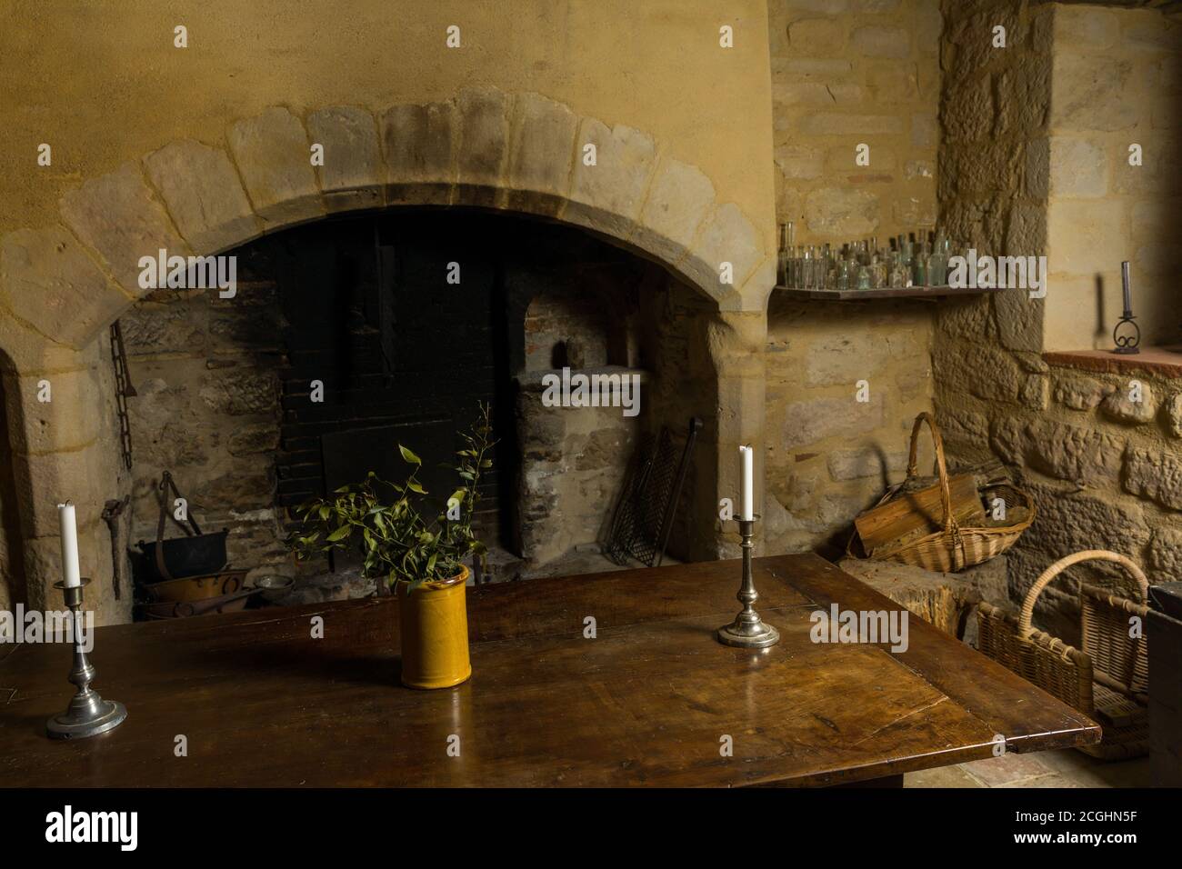 Renaissance interior photo shot in a property released medieval castle ...