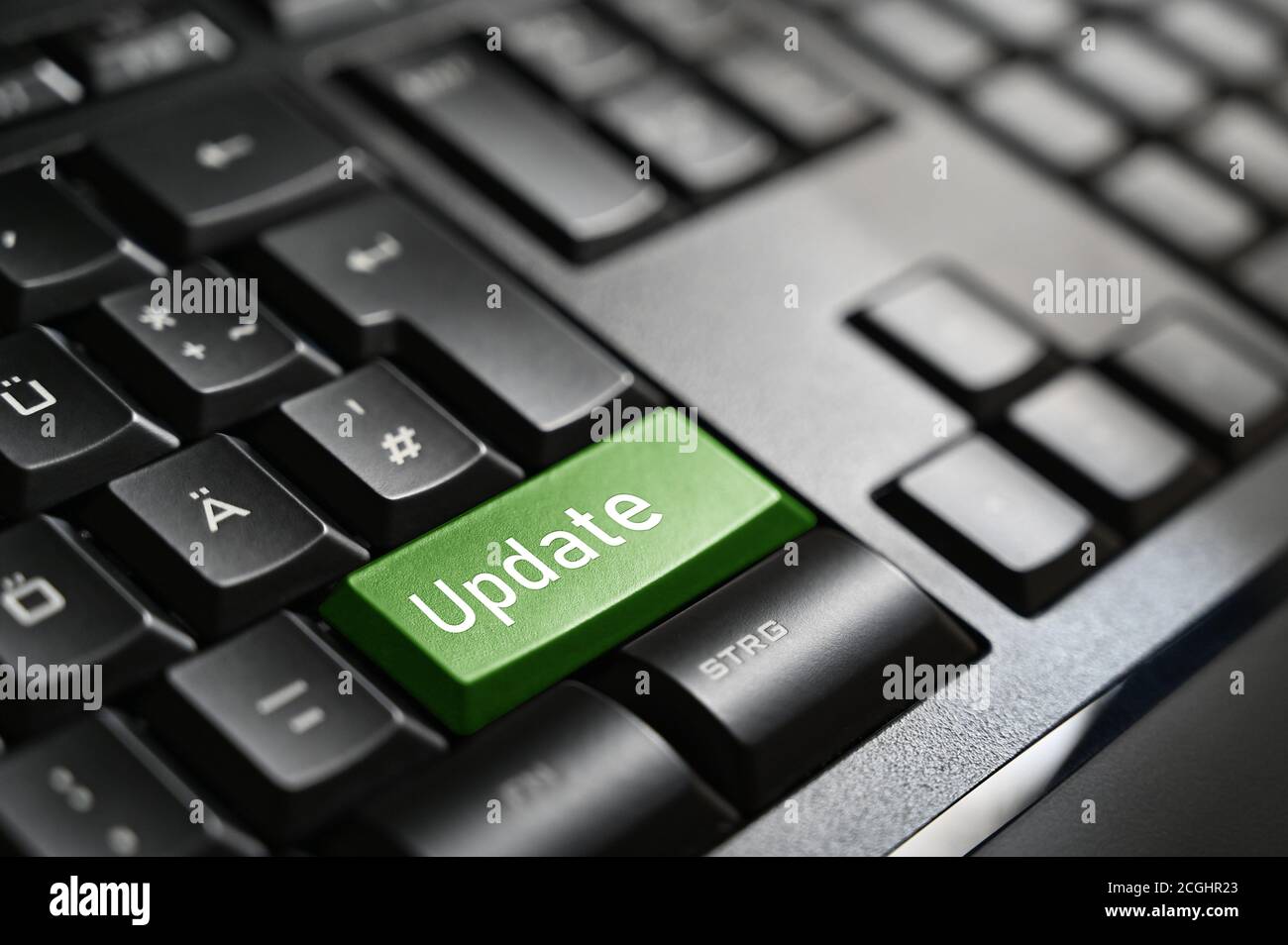 Update , Keyboard button Stock Photo - Alamy
