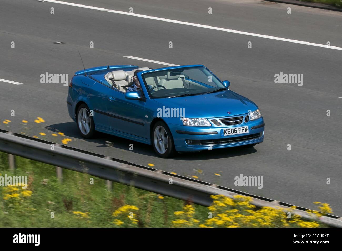Blue saab 9 3 cars hi-res stock photography and images - Alamy