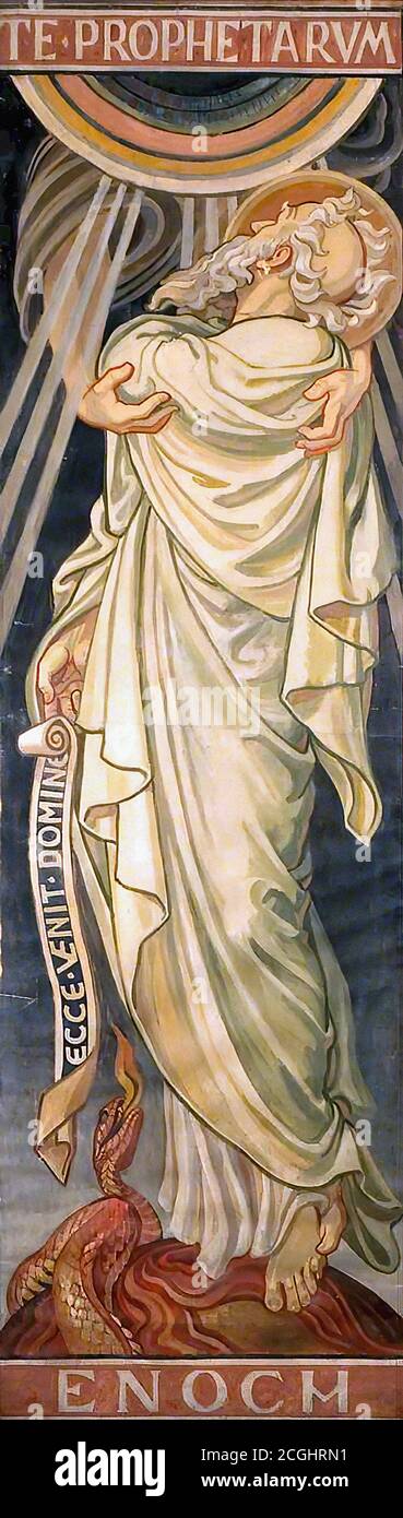 Shields Frederic James - Stained Glass Design Enoch - British School ...