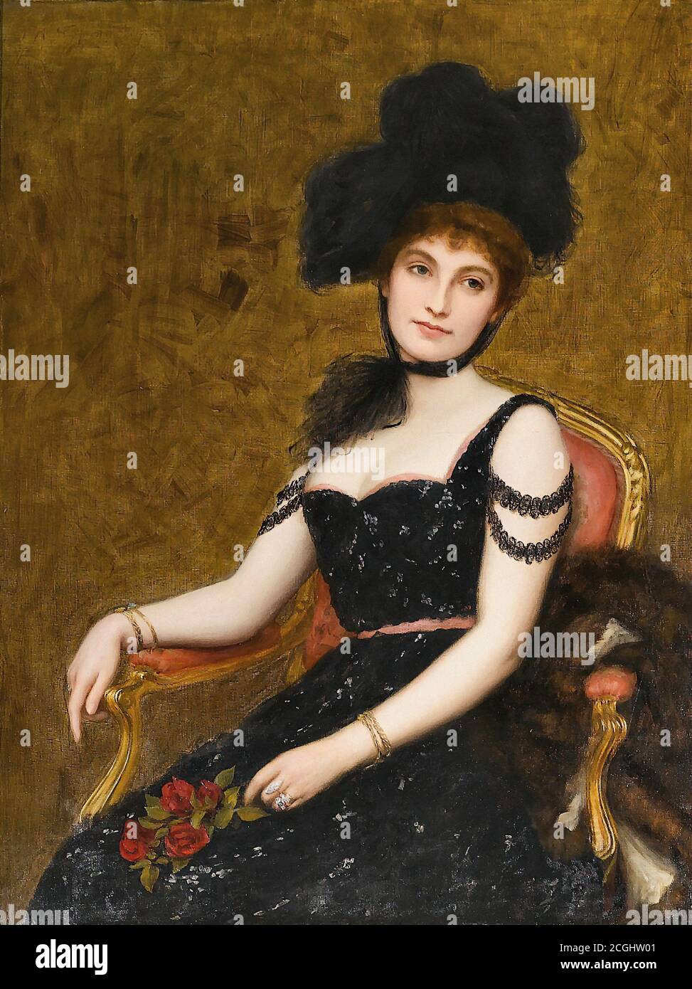 Skipworth. Frank Markham - an Elegant Lady - British School - 19th ...