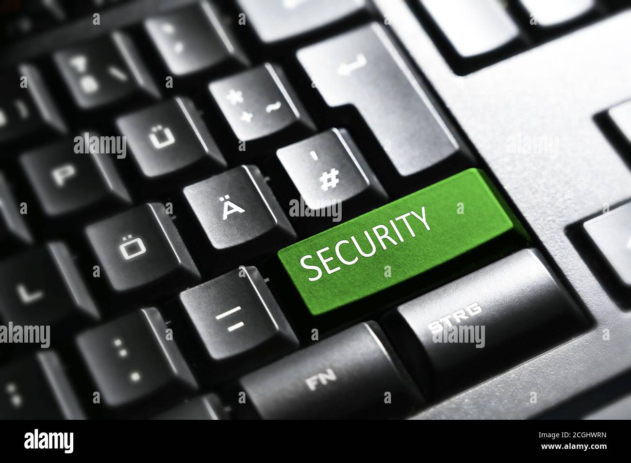 Security , Keyboard button Stock Photo - Alamy