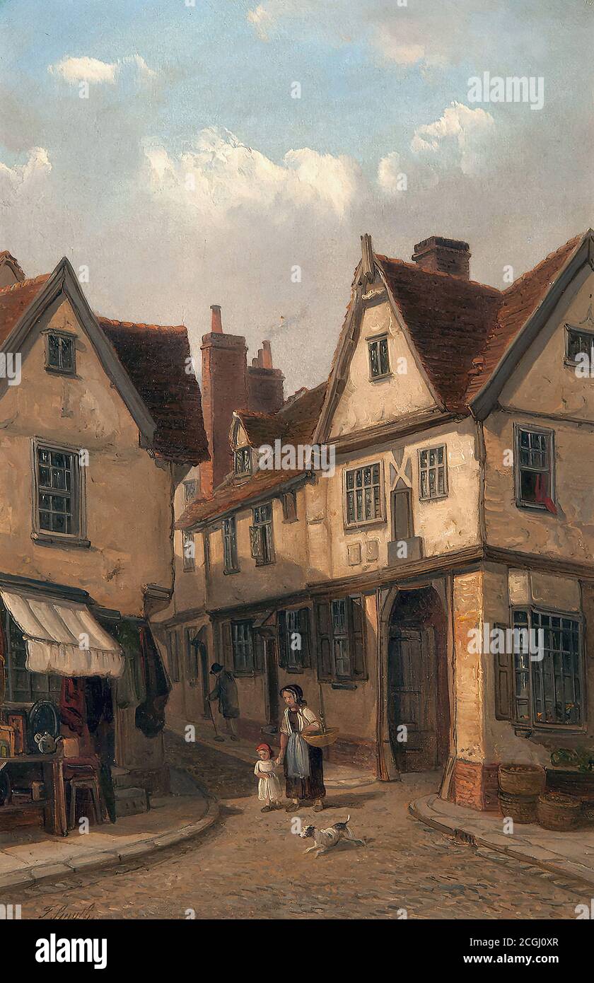 Old angel inn hi-res stock photography and images - Alamy