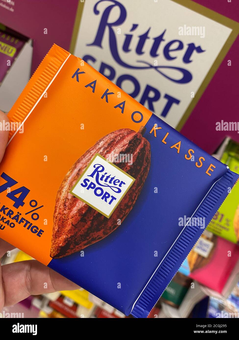 Ritter sport logo hi-res stock photography and images - Alamy